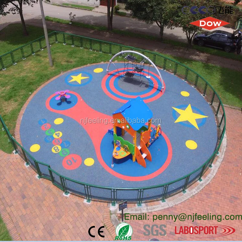 Best Playground Ground Cover - EPDM Granules by JIA