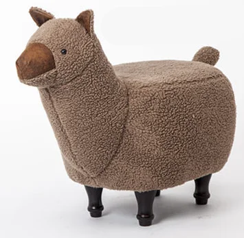 Alpaca Animal Wooden Stool - Buy Alpaca Animal Wooden Stool,Wooden ...