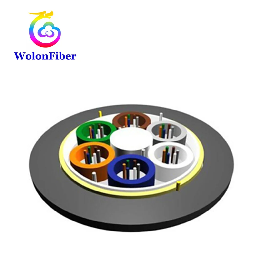 4/6/8/12/24/48/72/144 Core Non-metallic Gyfy Fiber Optic Cable - Buy ...