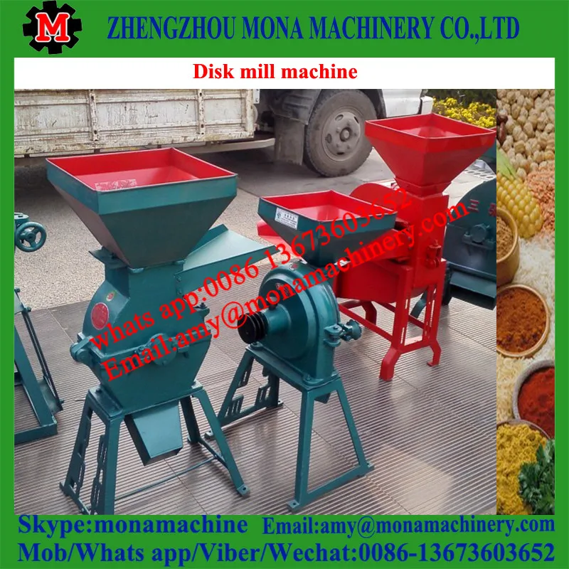 2023 Cost-Efficiency Maize Disk Mill - Grains Grinding Machine for ...