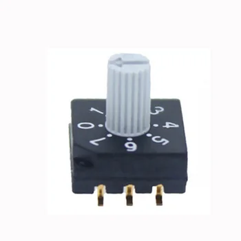 8 Position 7.0mm Smd Binary Coded Rotary Switch - Buy Coded Rotary ...