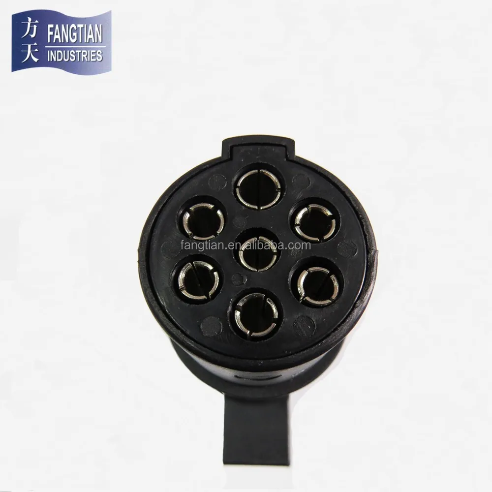 Iso 1185 24v Trailer Connector N Type 7 Pin Plastic Trailer Plug ...
