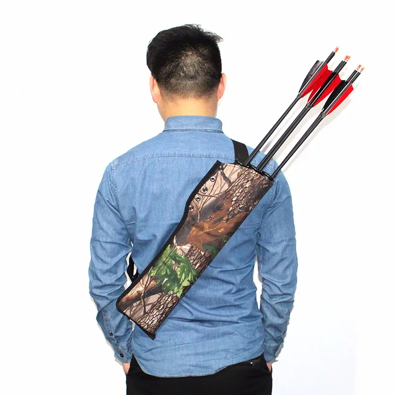 Brown Hanging Waist Leather Quivers - Traditional Arrow Bow Quivers