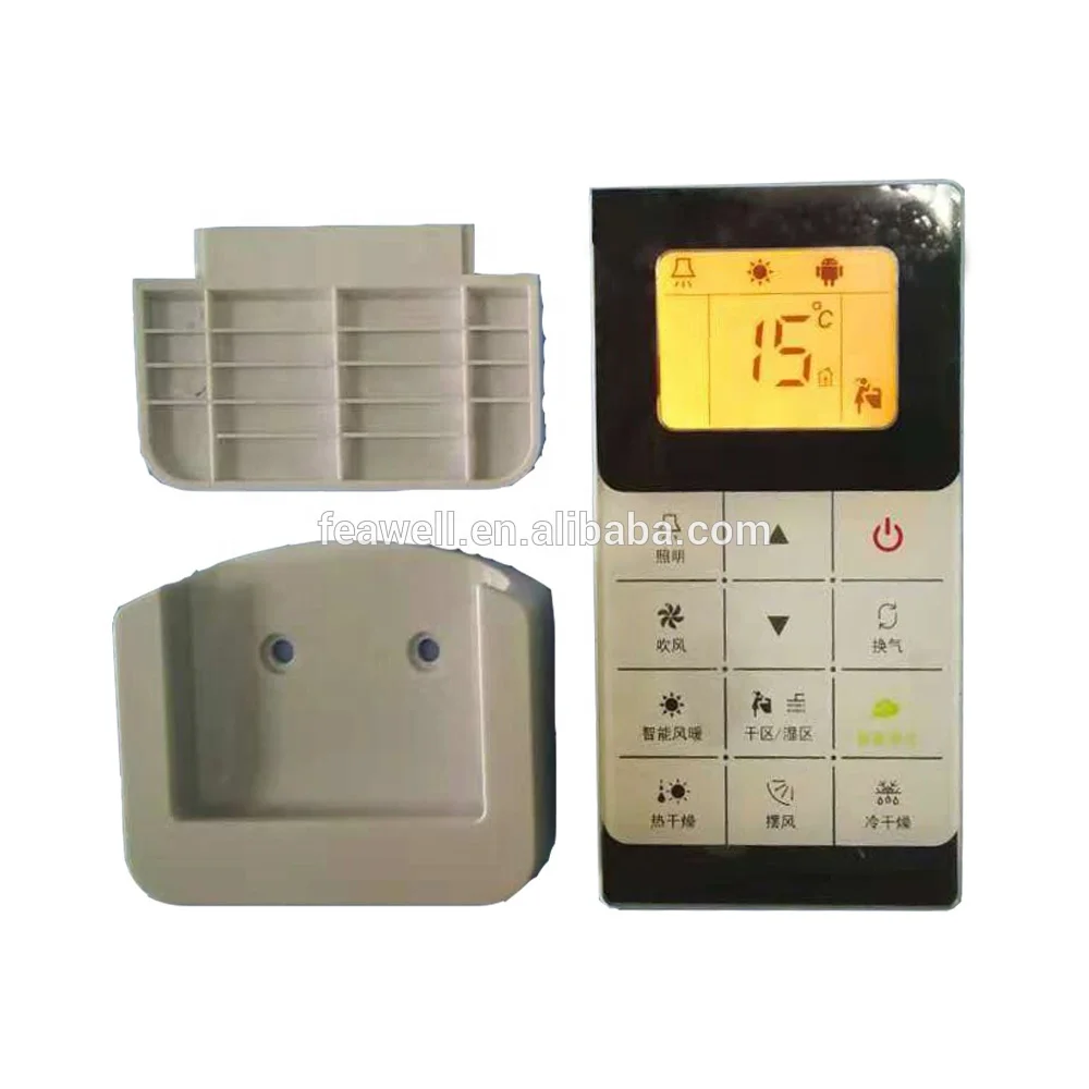 Waterproof Touch Button Multi-function Steam Bathroom Remote Controller ...