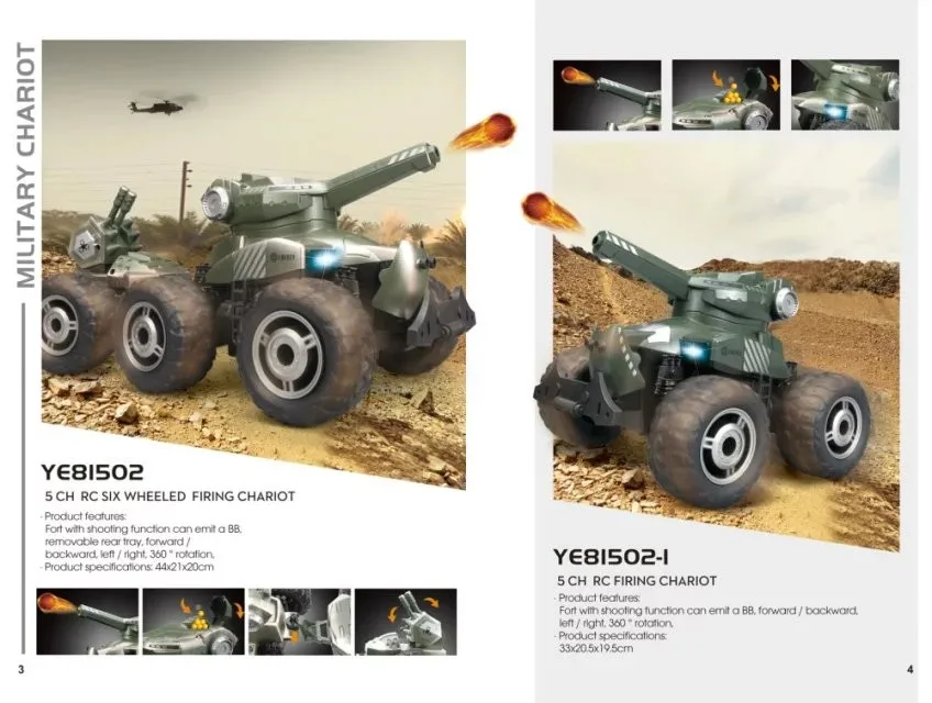 Rc Toy Vehicle 6 Wheels Military Rc Car With Water Shooting - Buy Rc ...