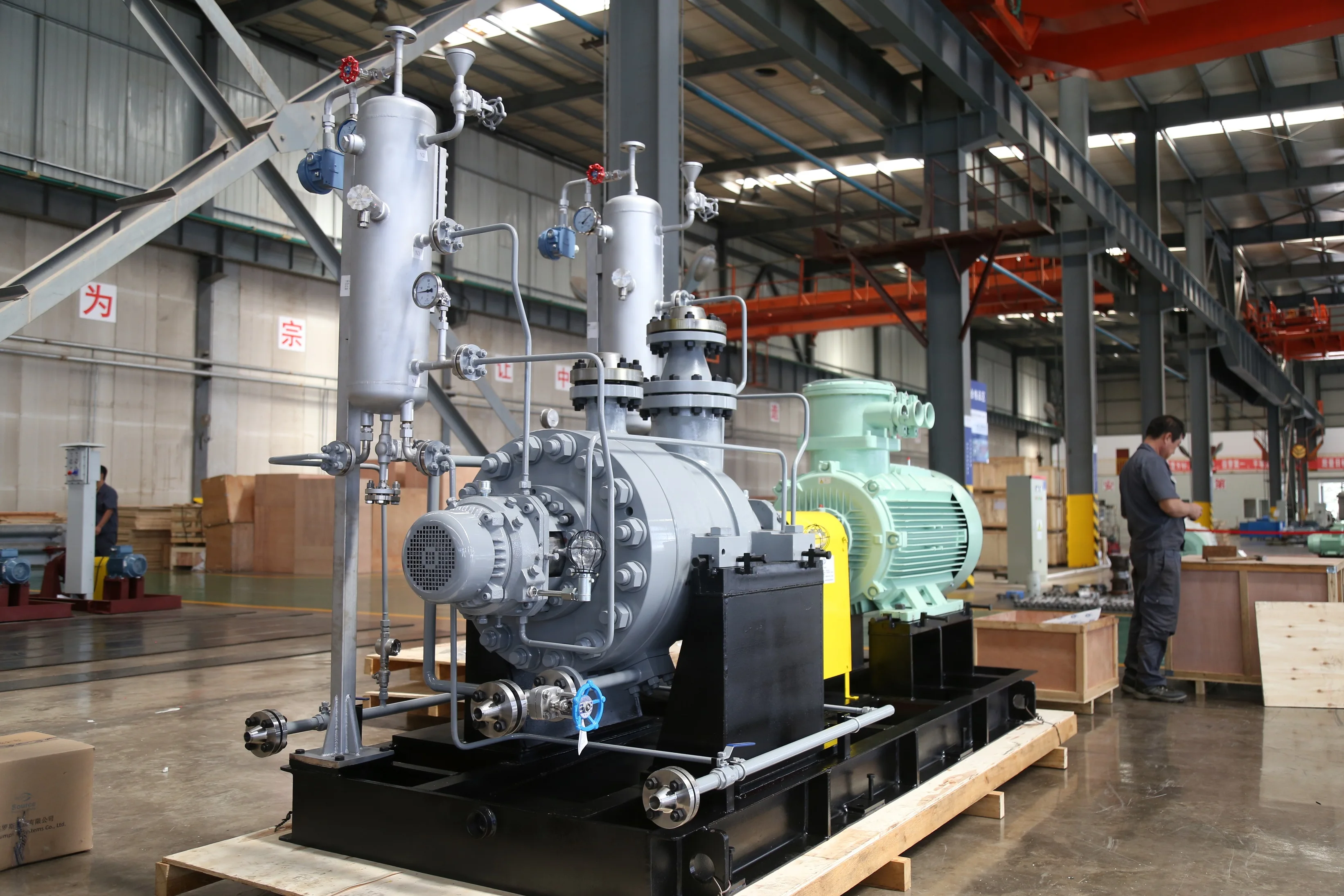 Api610 Bb5 Type Sbt Multi-stage Barrel Casing Centrifugal Pump - Buy ...