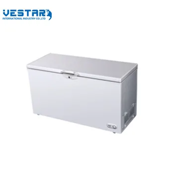 600l Chest Freezer Deep Freezer Double Door Horizontal Refrigerator ...