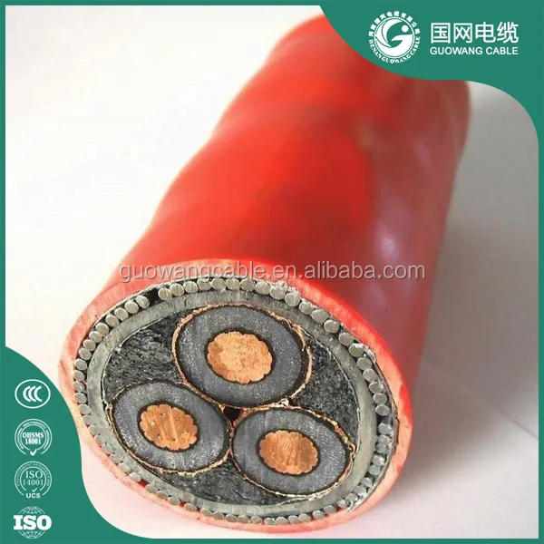 High Quality 11kv 3c X 240mm2 Cu/xlpe/swa/pvc Armoured Power Cable Iec60502 Standard - Buy 11kv ...