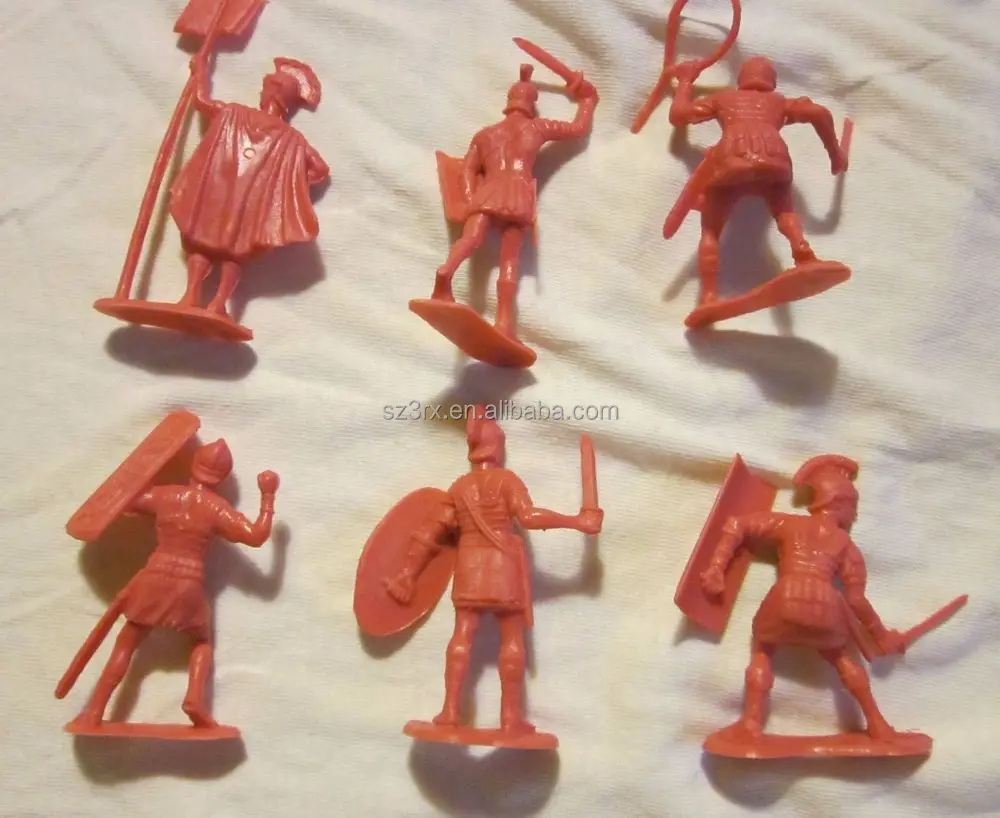 Military Plastic Toy Soldiers Blue 4cm Figures Army Men 6 Poses,Custom ...