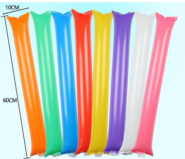 Inflatable Stick 8C Thick PVC Inflatable Cheering Noise Maker Hand ...