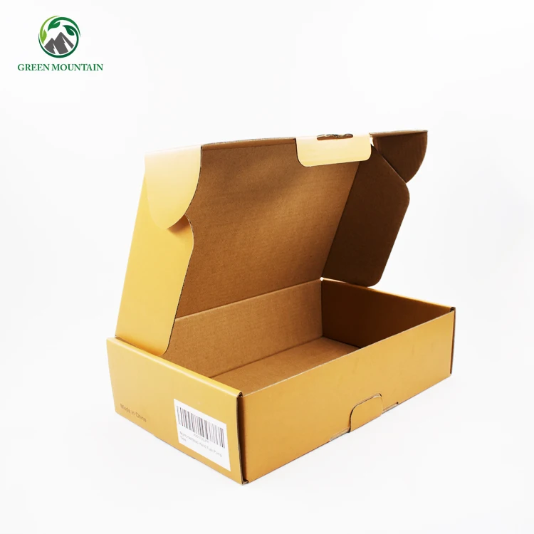 Custom Printed Shipping Box - 350gsm Corrugated Cardboard
