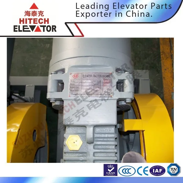 Elevator Lift Geared Traction Machine Elevator Motor Yjf120wl-ac-2 ...