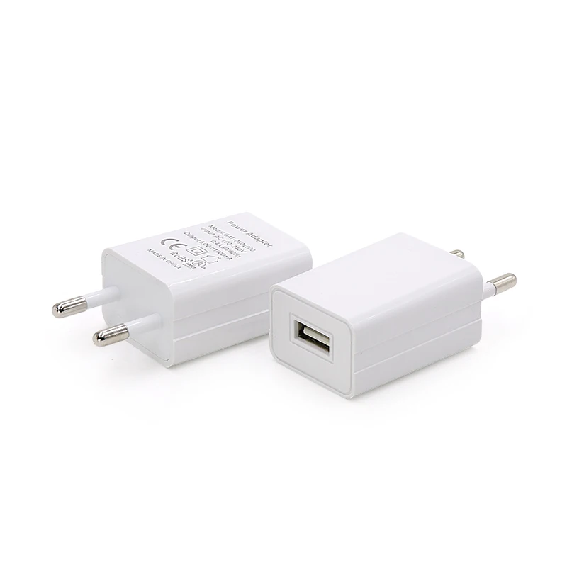 Bosslyn USB Wall Charger - 1amp, 5V, EU Socket Standard