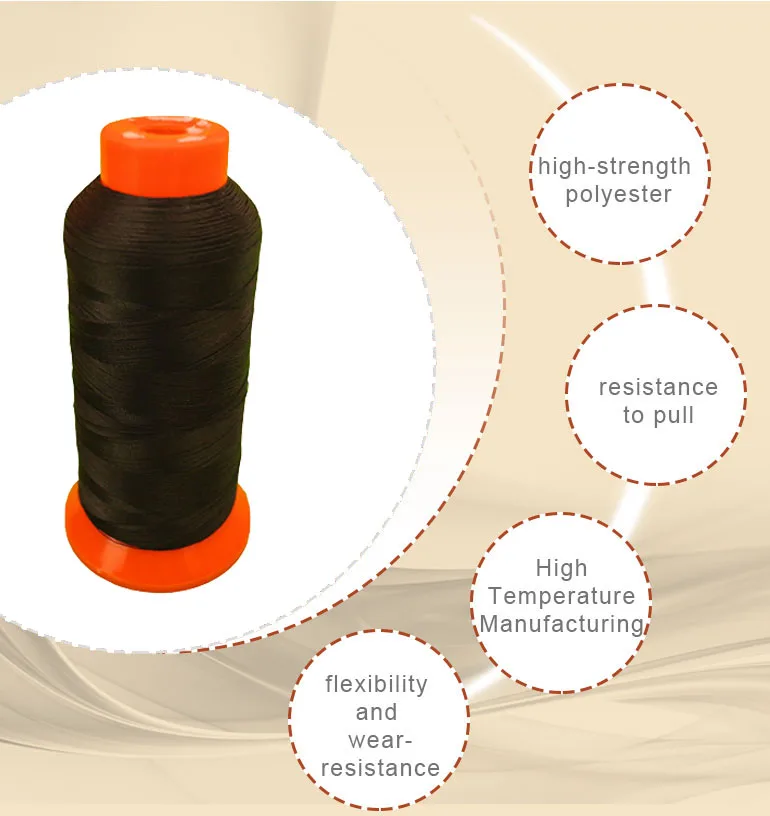 High Tenacity Polyester Continuous Filament Cheap Sewing Thread - Buy ...