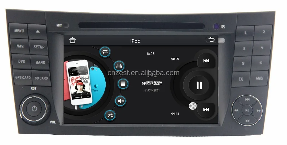 Multimedia Para Coche Mercedes Benz W211 Con Dvd Radio Gps Navegación ...