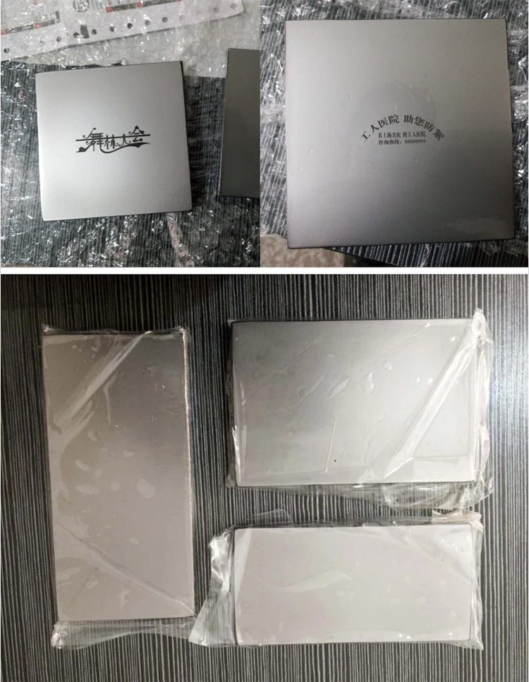 Thick Thin Steel Metal Plates Ceramic Cliche Polymer Pad Printing Plate