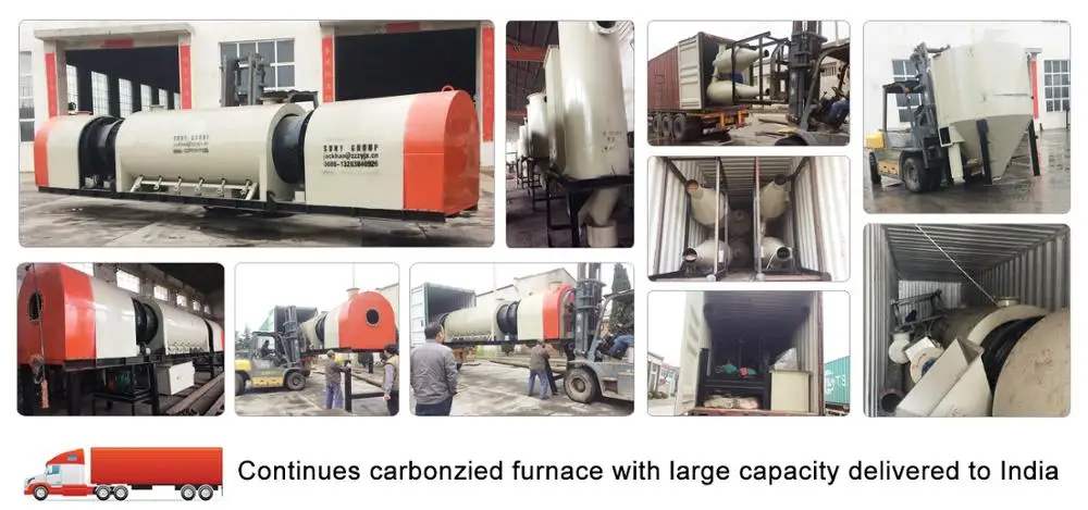 Coconut Shell Charcoal making Machine Coconut Shell Activated Carbon ...