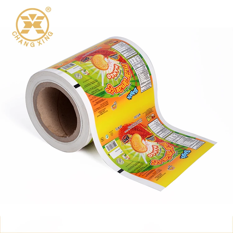 Custom Printed Snack Food Packaging Bopp Cpp Laminating Plastic Film ...