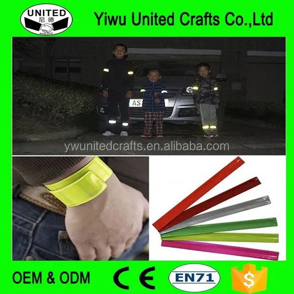 Reflective Bands,Reflective Slap Bracelet,Reflective Wristband High ...