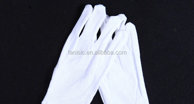 Good Quality Musical Instrument White Performance Gloves For Saxphone ...