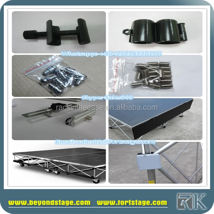 Aluminum Carpet Panel Stage with Portable Stage Folding Riser| Alibaba.com