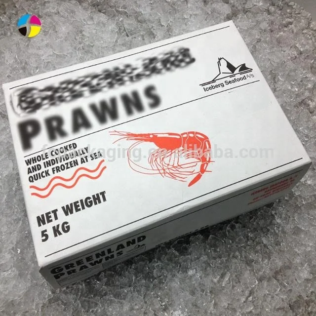 2KGS Frozen Seafood Packaging - Custom Cardboard Boxes