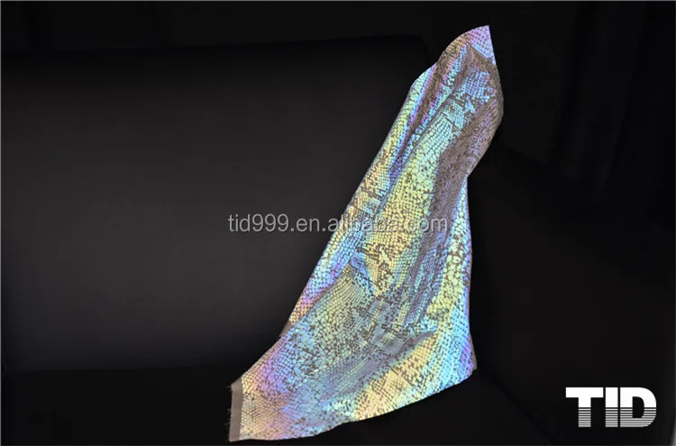 High Light Silver Reflective Waterproof Fabric For Clothing - Buy ...