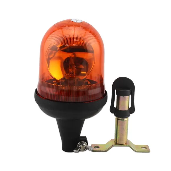 Rotary Din Pole Rotating Amber Tractor Warning Strobe Revolving Beacon ...