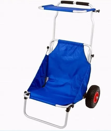 Outdoor Multifunctionele Vouwen Strand Vissen Stoel Strand Trolley ...
