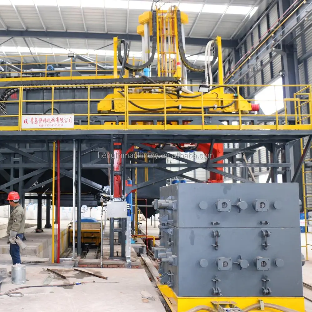 China Automatic V Process,Vacuum Molding Sand Casting Machine For ...