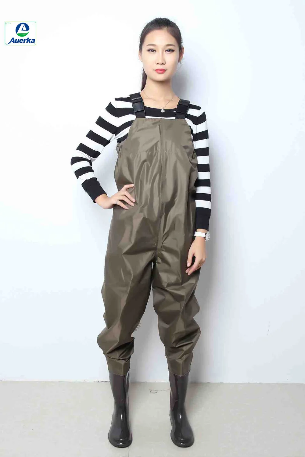 High Quality Nylon Pvc Waders Fishing Wader Rubber Fishing Suit For ...