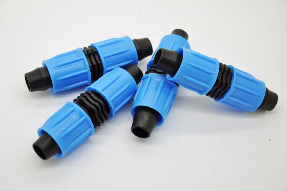 Drip Irrigation System Irrigation Pipe Fittings Tube Hose Stake Support ...