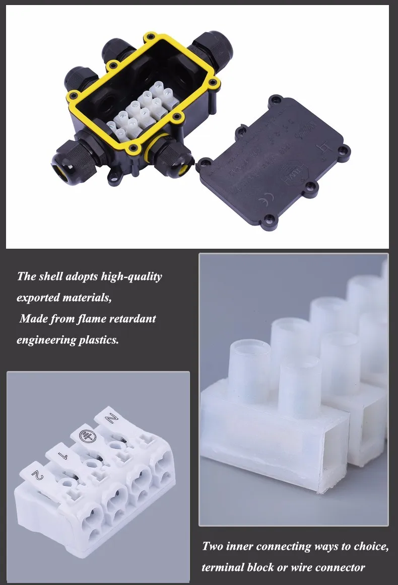 Electrical Junction Box Ip68 Ce Project Case Shenzhen Factory Best ...