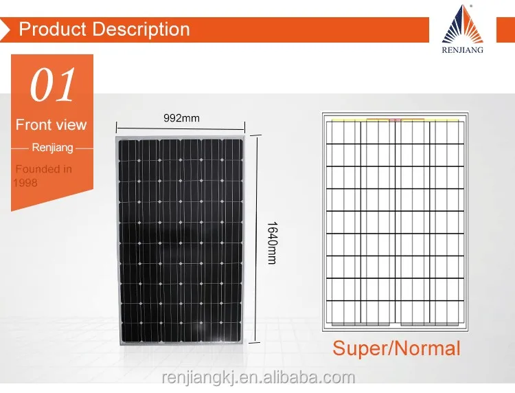 Monocrystalline Pv Module Panel Solar Dropshipping 260w Solar Panel ...