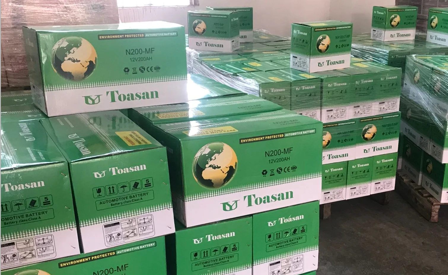 Toasan 12V40AH Silver Quality SMF Calcium Battery - N40MF