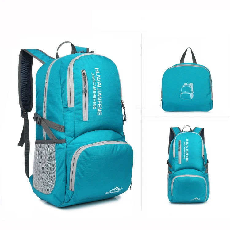 Cheap Fashion Lightweight Bright Color Outdoor Travel Folded Backpack ...