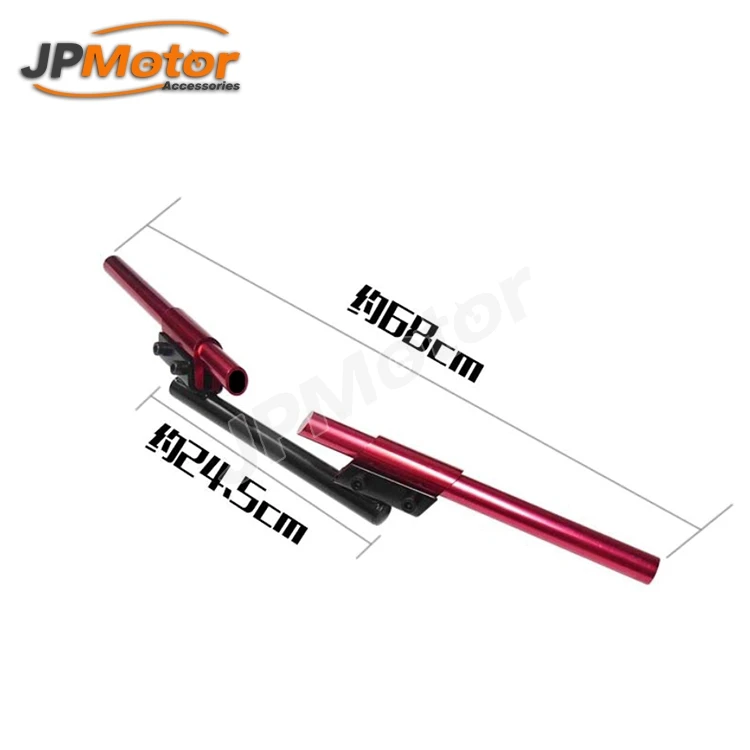 JPMotor - Universal 22mm Aluminum Adjustable Motorcycle Clip-ons ...