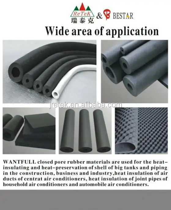 Toplon Nitrile Nbr Thermal Rubber Insulation Foam Sheet Insulation Foam ...