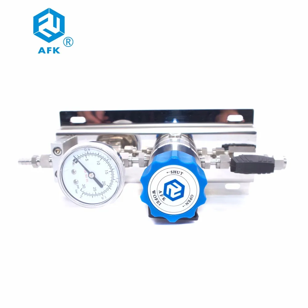 Argon Compressed-gas Manifolds Pressure Regulator Stainless Steel 1 ...