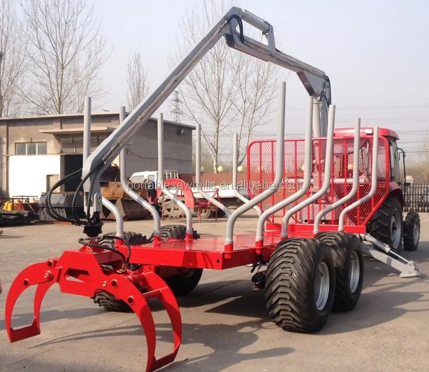 Tractor Mounted Timber Crane - Efficient Agro-forestry
