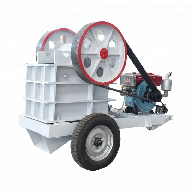 Small Mobile Concrete Crusher Jaw Crusher With Diesel Engine - Buy Jaw ...