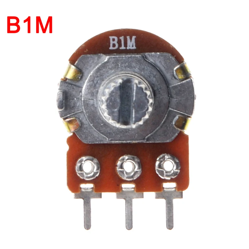 B1m 3pins Single Potentiometer Wh148 1m Linear Rotary Potentiometer ...
