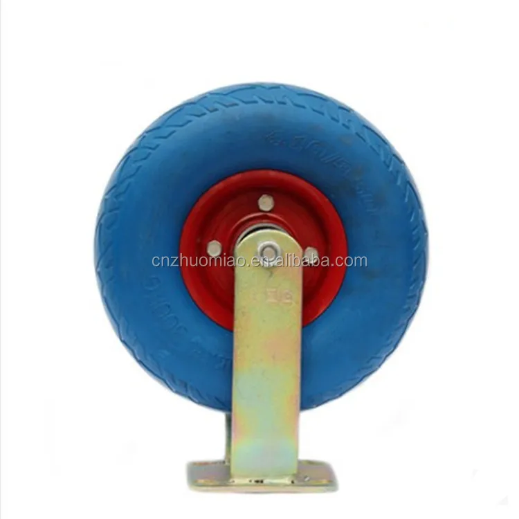 10 Inch Casters Inflated Soft Large Size Silence Rubber Castor Air ...