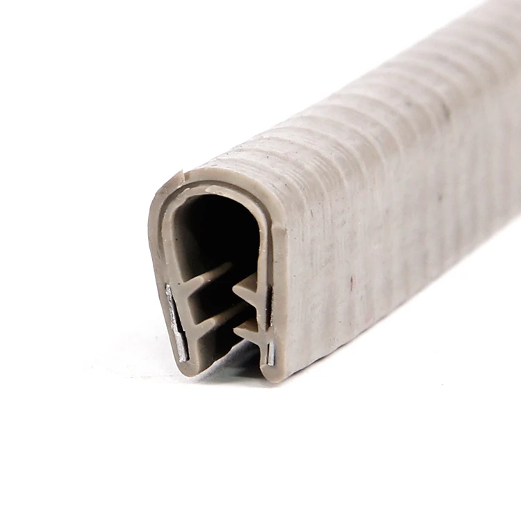 Decorative Pvc Flexible U Channel Edge Trim Smooth Surface Rubber ...