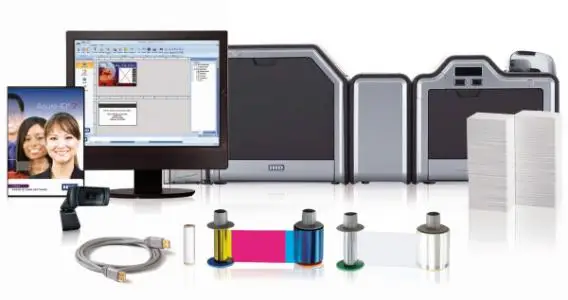 High Quality HDP 5000 Heat Transfer Card Printer - 1-Year Warranty