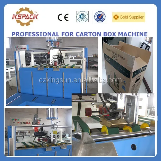 JGG-06040 Corrugated Box Making Machine - Semi Automatic