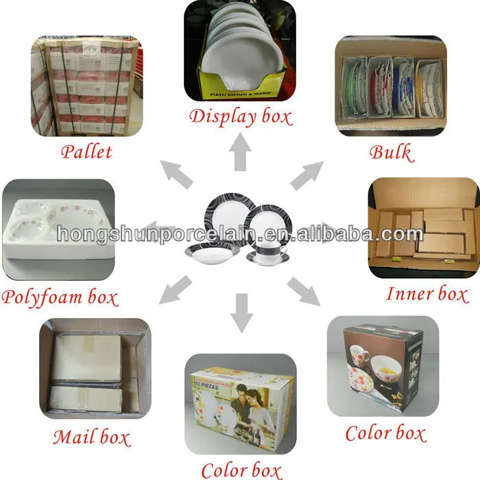 Porcelain Dinner Set for 6 People| Alibaba.com