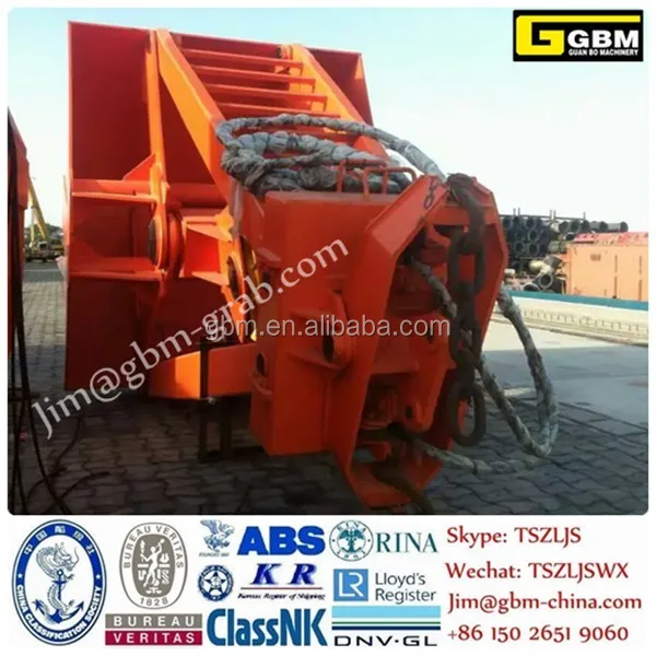 4 Ropes Mechanical Clamshell Grab Buckets Used On Grab Type Ship ...