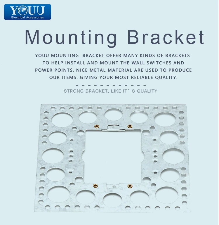 Youu Metal Bracket Plaster Bracket Pb-30 Wall Mounting Single Side ...