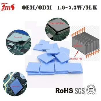 Silicone Rubber Cooling Conductive Insulation Thermal Pad For ...